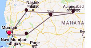 5 Jyotirlingas in Maharashtra - Jyotirlinga Temple Location Map - Pujasthan